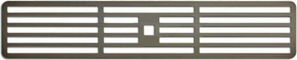 Декоративная решетка для варочной панели KMI 8590.0 SR Kuppersbusch DK 8592 Black Chrome