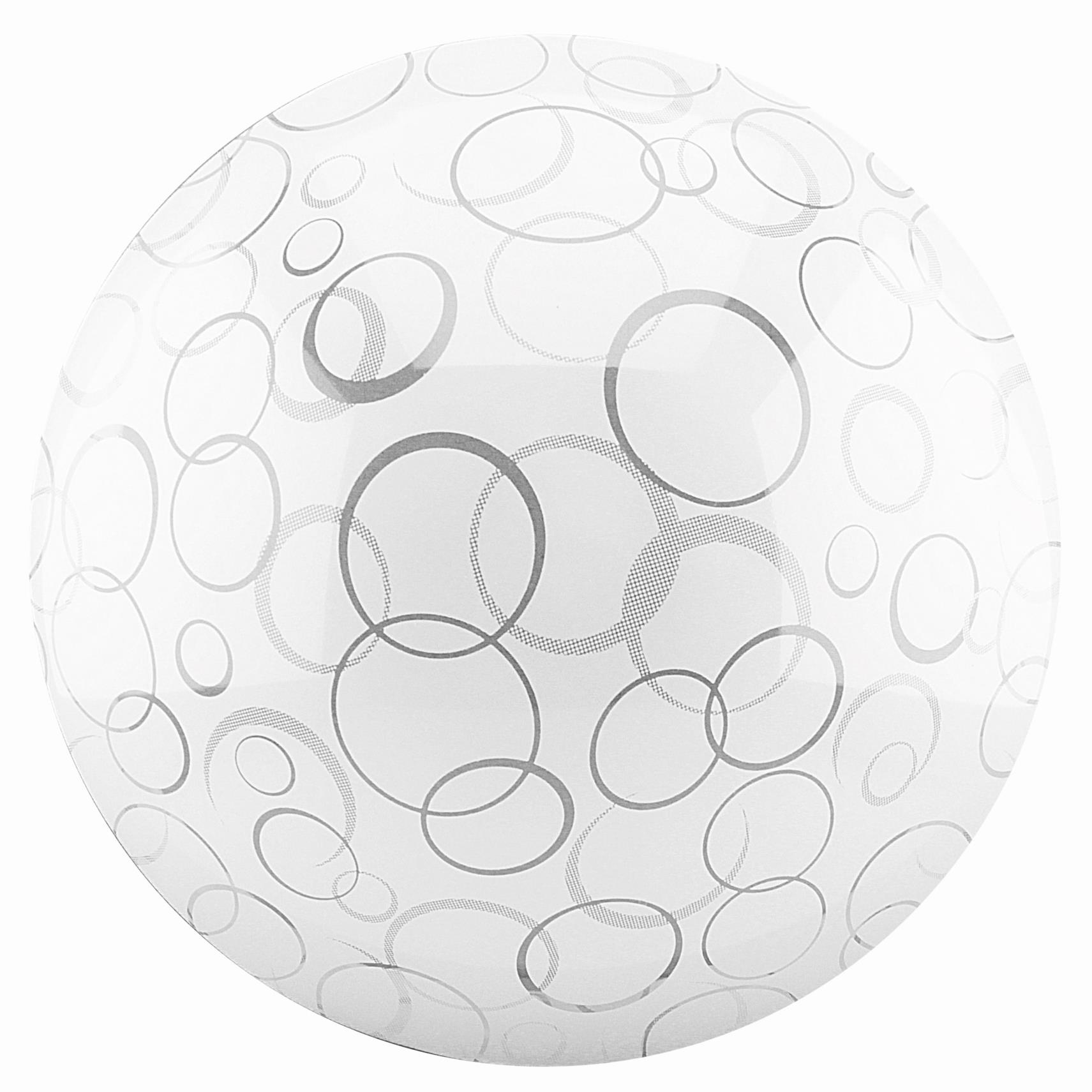 Светильник потолочный LEEK / Лиик СЛЛ 026 Фаворит CN светодиодный, в металлическом корпусе с пластиковым плафоном, мощностью 12Вт, 1000Лм, холодный белый, 6000К, размером 233х76мм / освещение