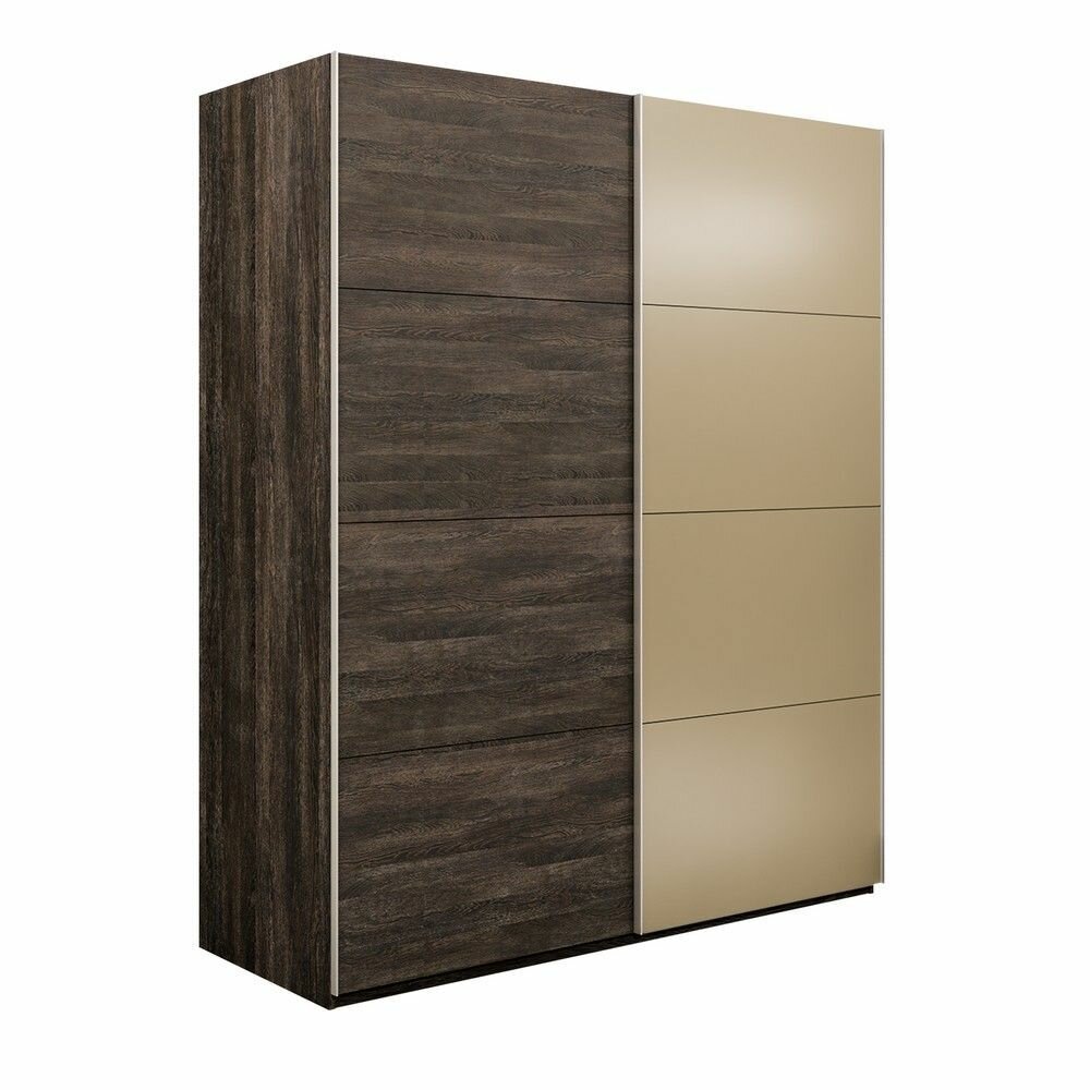 Шкаф-купе Эста 1,6, 2,2м ЛДСП/стекло фисташка