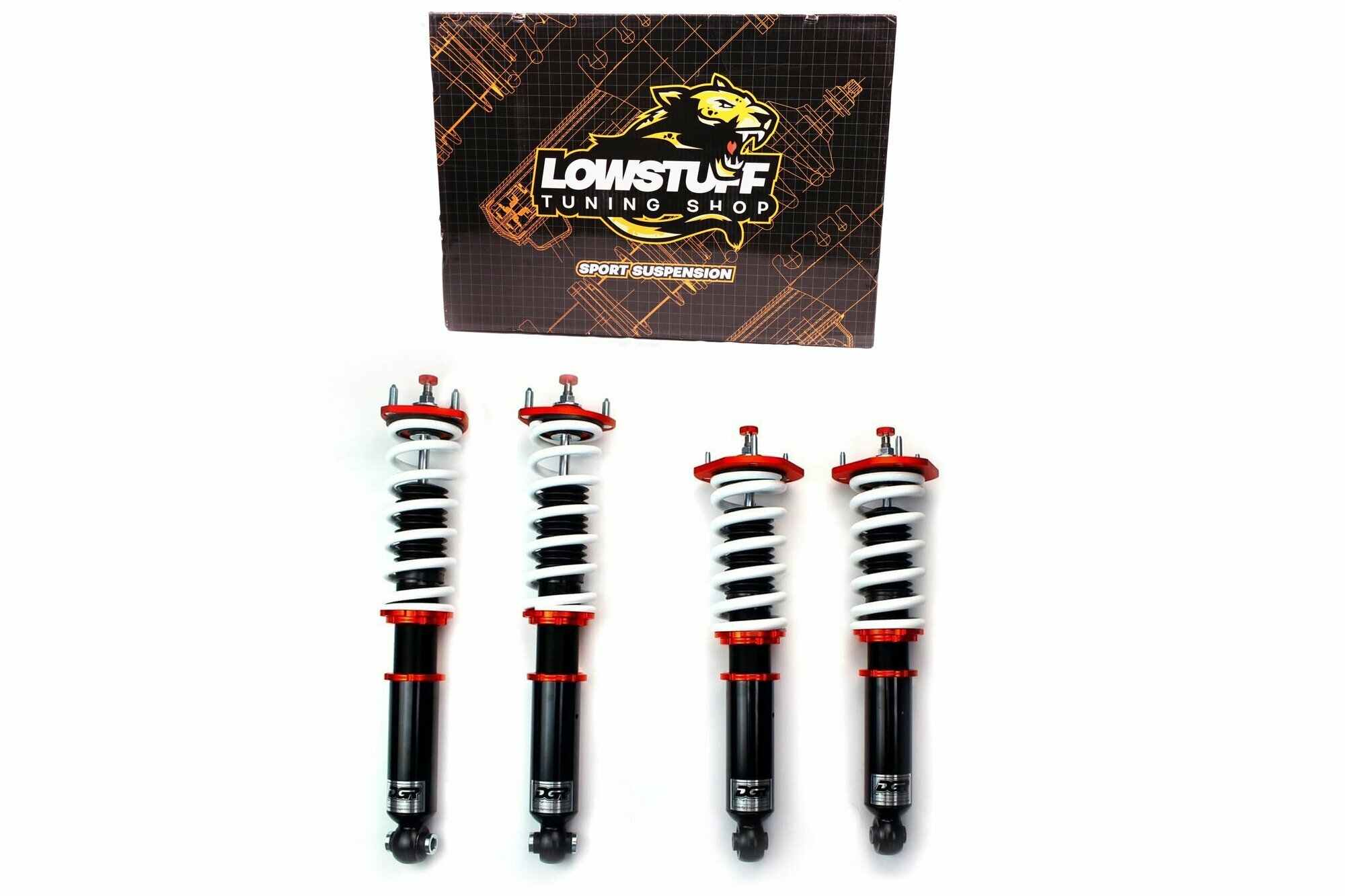 Lexus IS200 XE10, Toyota Altezza, Mark X110 Винтовая подвеска фултап койловеры с регулировкой высоты и жесткости DGR Street