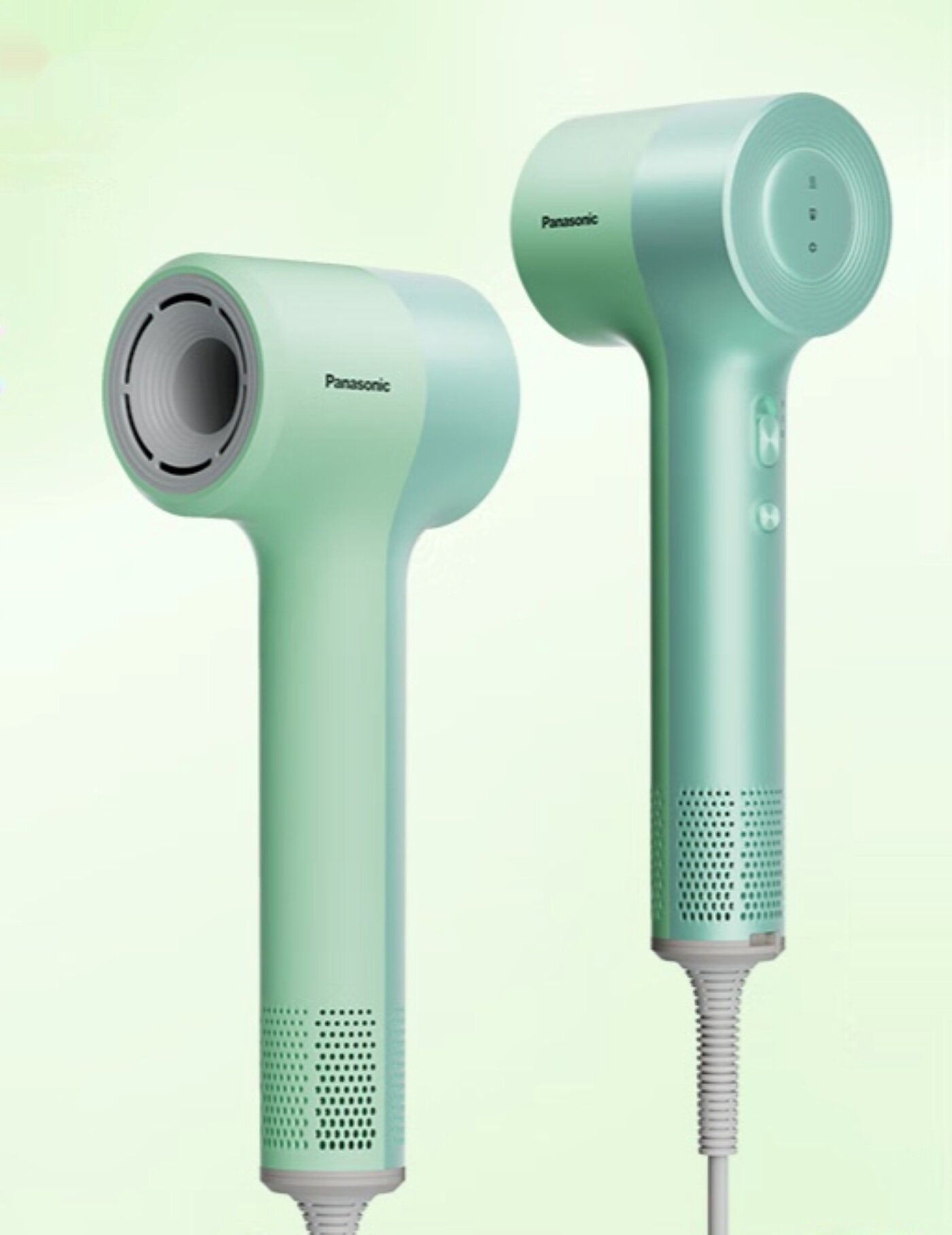 Высокоскоростной фен Panasonic, объем отрицательных ионов 2,2 г/см3 (1500 Вт, 68,7 м/с, 104000 об/мин)