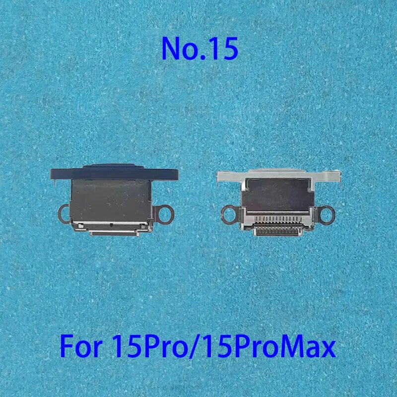 5 шт, USB-разъём для зарядки Iphone 15 14 13 12 11 Pro Max Mini X XS XR 8 8P 7 5pcs No15--15Promax