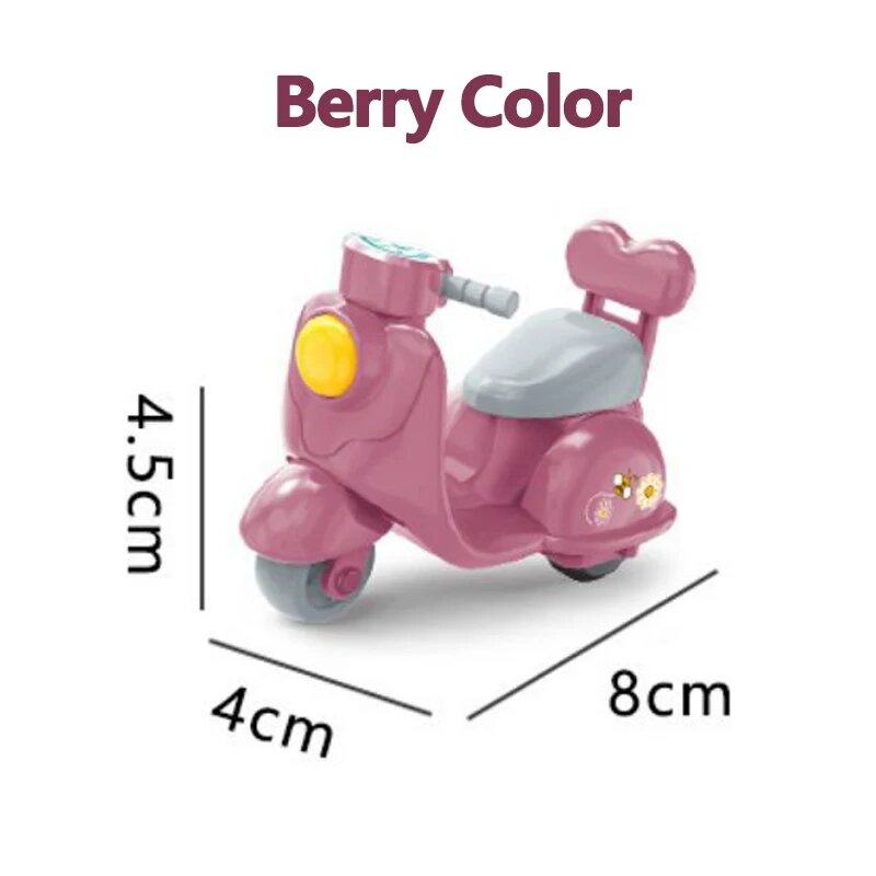 Мотоцикл игрушечный Berry Color, 4.5x4x8 см