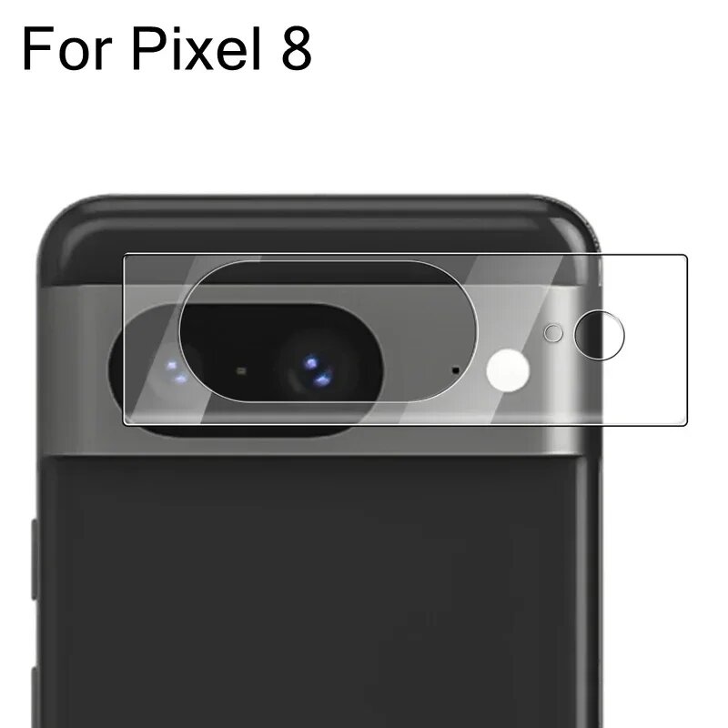 Пленка для объектива для Pixel 9 Pro XL 8 7 6 Pro 6A прозрачная защита для камеры 3PCS, For Pixel 8
