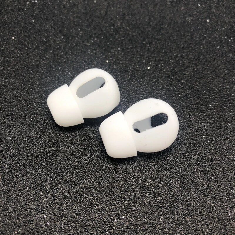 Силиконовые амбушюры для AirPods 1/2 белый