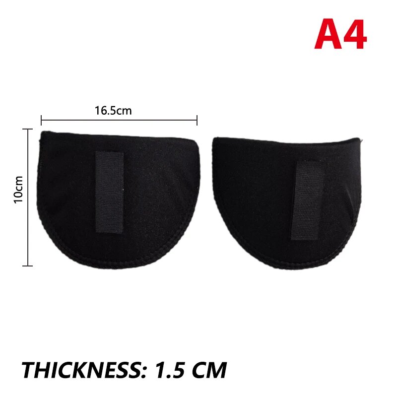 Подплечники черные PlumHOME A4, 1.5 см