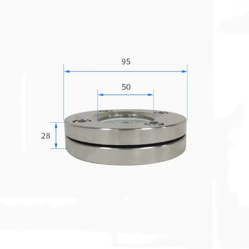 Фланец смотровое стекло нержавеющая сталь DN32/DN50 DN50