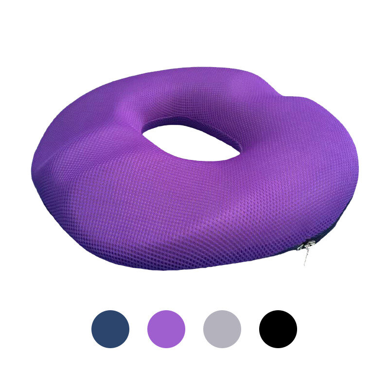BMC Подушка с отверстием Кольцо круг от пролежней с эффектом памяти для осанки копчика против геморроя
