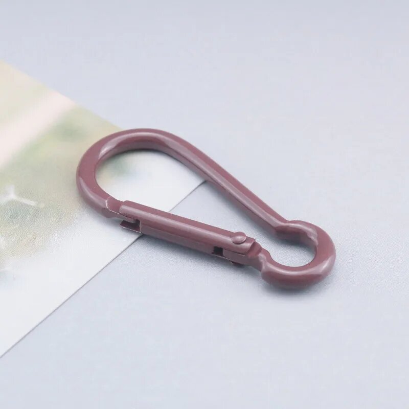 5-20 шт. металлическая зажим карабин застежка-защелка застежка для кемпинга уличный рыболовный инструмент застежка-Пряжка для ключей Пряжка для домашних животных