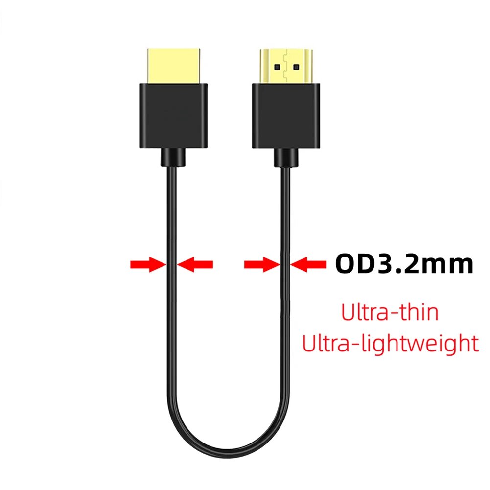 HDMI-совместимый кабель, мужской-мужской 2M A-A
