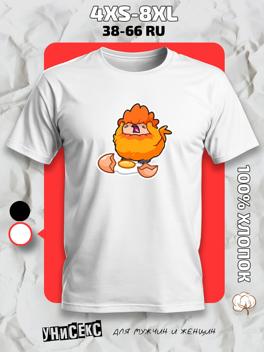 Футболка с принтом птица Джилан