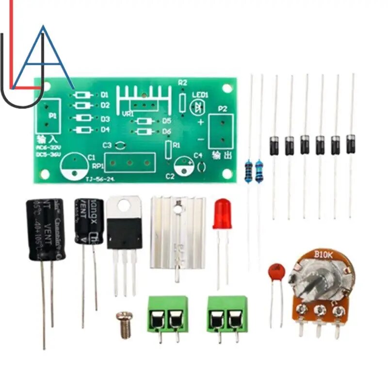 LAUBEI LM317 Регулируемый блок питания