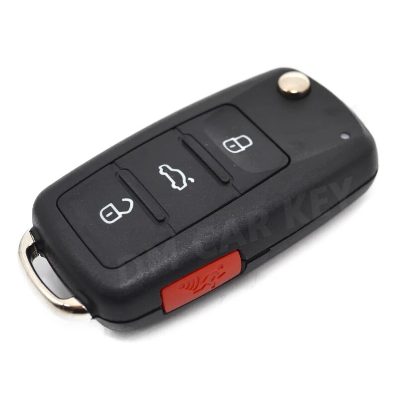 Корпус удаленного ключа от машины пустой 2/3 кнопки 5K 0837202 AD для VW Volkswagen Tiguan 4 кнопки