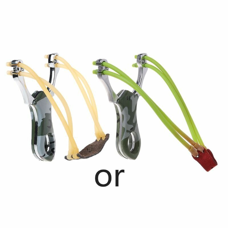 Мощные рогатки из сплава, камуфляж, катапульта, лук, уличный охотничий инструмент, аксессуар