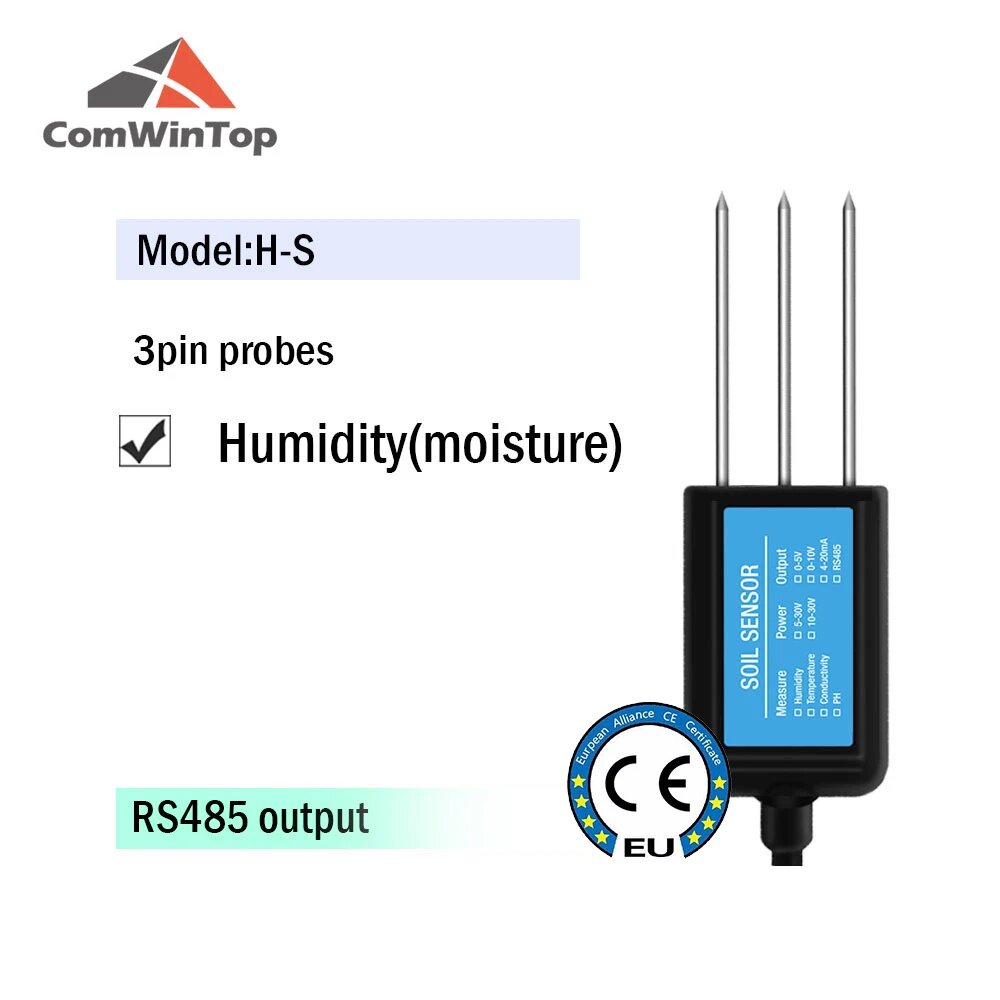 Датчик влажности почвы ComWinTop H-S, RS485