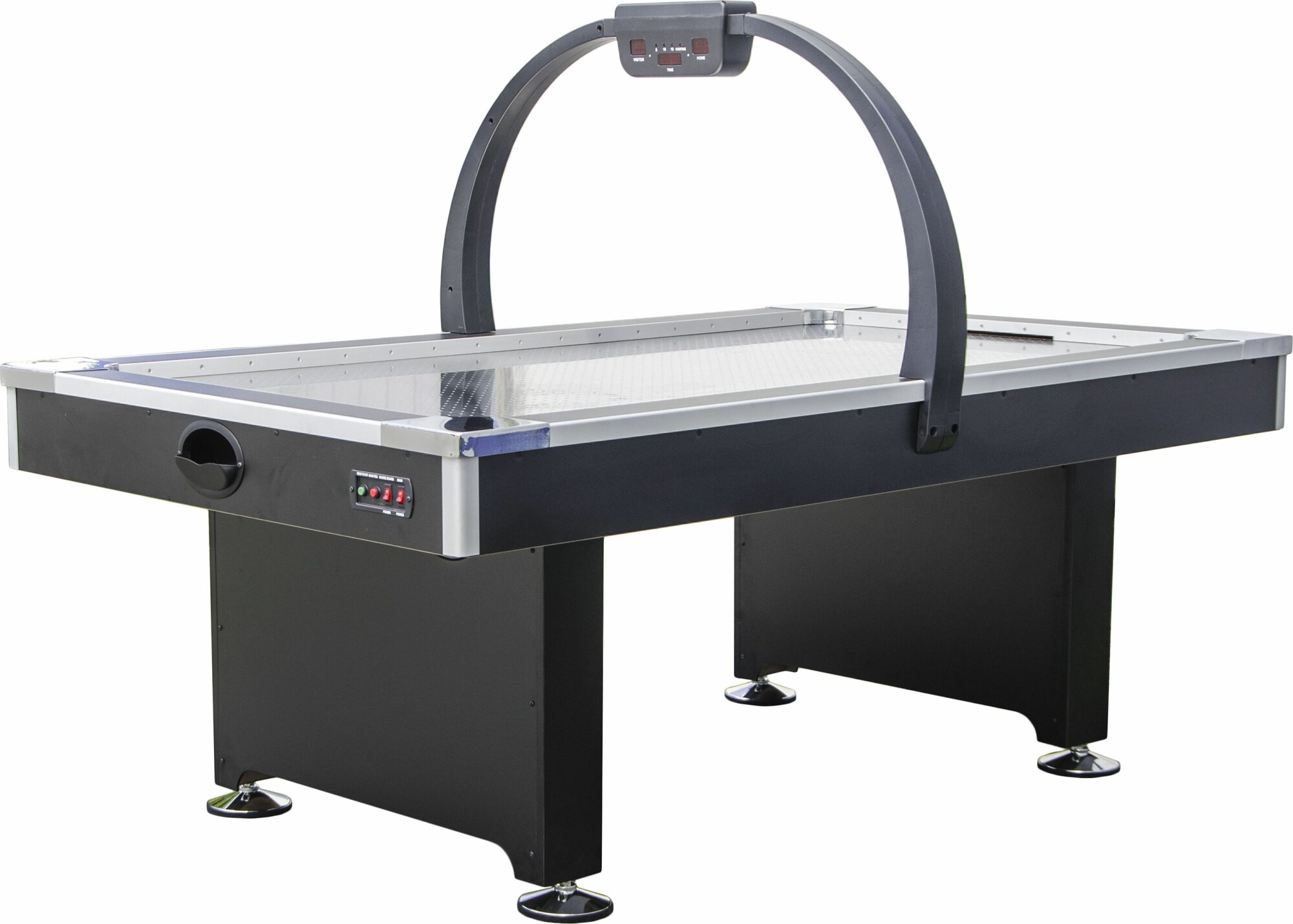 Аэрохоккей Weekend Billiard Company Black Diamond 7Ф, черный, 2 биты, 2 шайбы