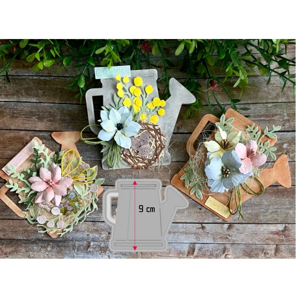 Металлические штампы для скрапбукинга "Russian Styles" 10.3X8.7 CM 001125