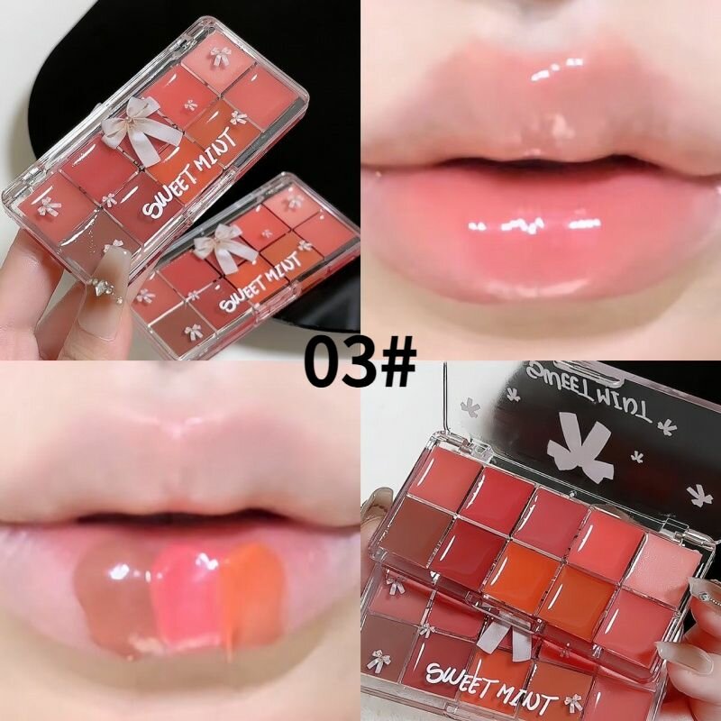 Губная помада SWEET MINT, Новичок, водонепроницаемый, легко накрашенный, естественно