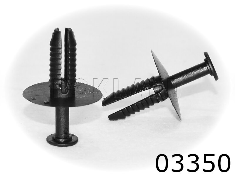 10шт - 03350 клипса автомобильная BMW ROKLAND