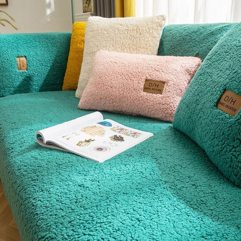 Дивандек накидка на диван угловой и кресло