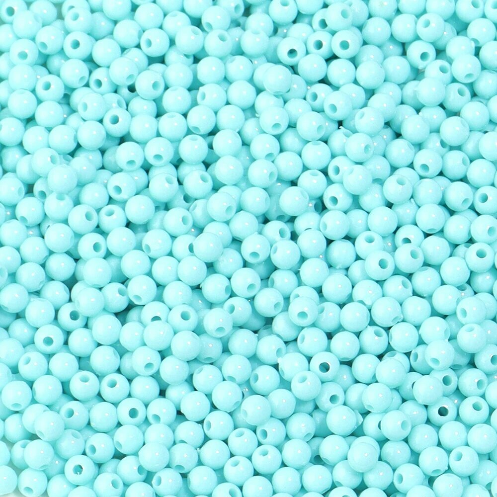 1000 шт./лот 4 мм красочные акриловые круглые бусины свободные бусины-разделители для изготовления ювелирных изделий DIY браслет ожерелье аксессуары