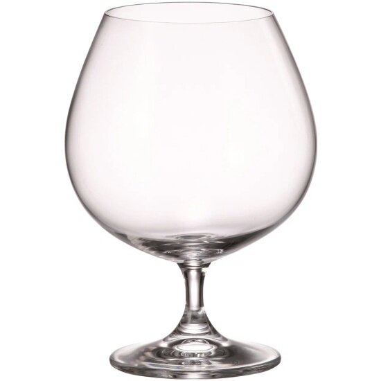 Набор бокалов для бренди Crystal Bohemia "COLIBRI", 690 мл (набор 6 шт.)