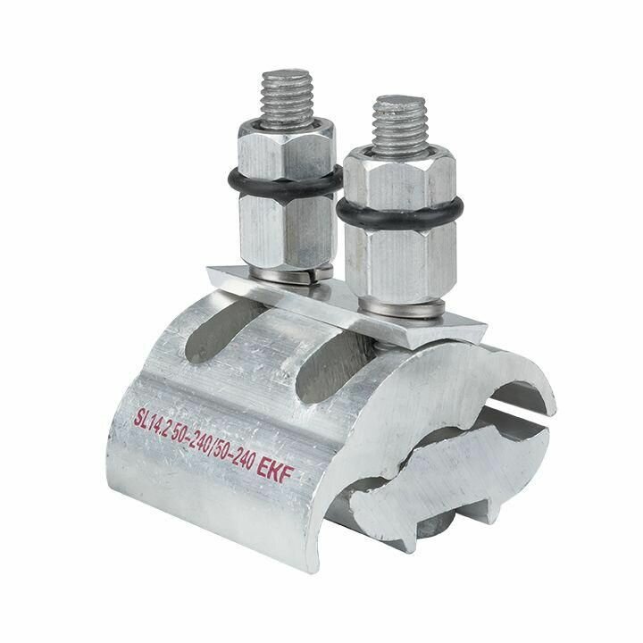 Зажим ответвительный плашечный SL14.2 50-240/50-240кв. мм EKF sl-14.2