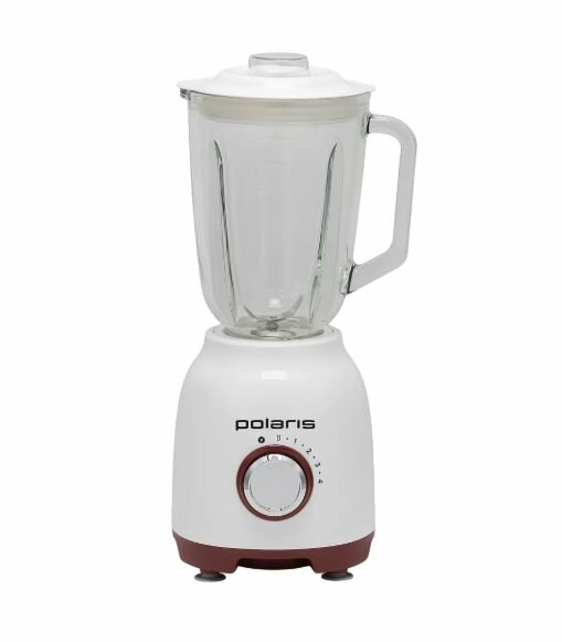 Блендер стационарный POLARIS PTB-0822G белый/красный
