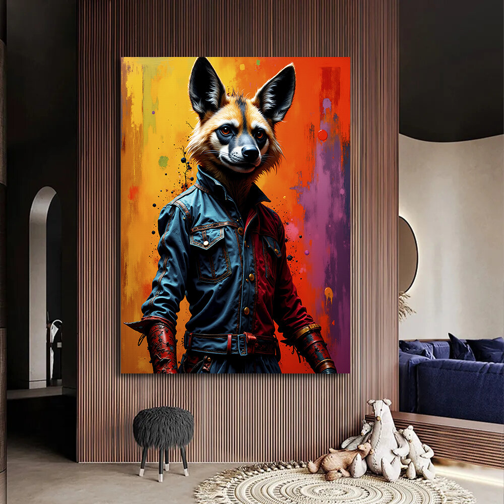 Животные / В детскую, интерьерная картина / на холсте, 20х30 см.