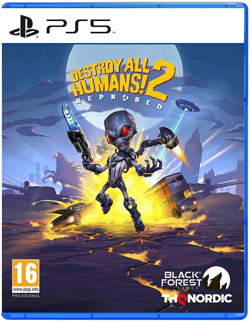 Destroy All Humans! 2, PlayStation 5, русские субтитры