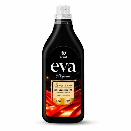 Кондиционер-ополаскиватель для белья Grass EVA Spring bloom, суперконцентрат, 1.8 л