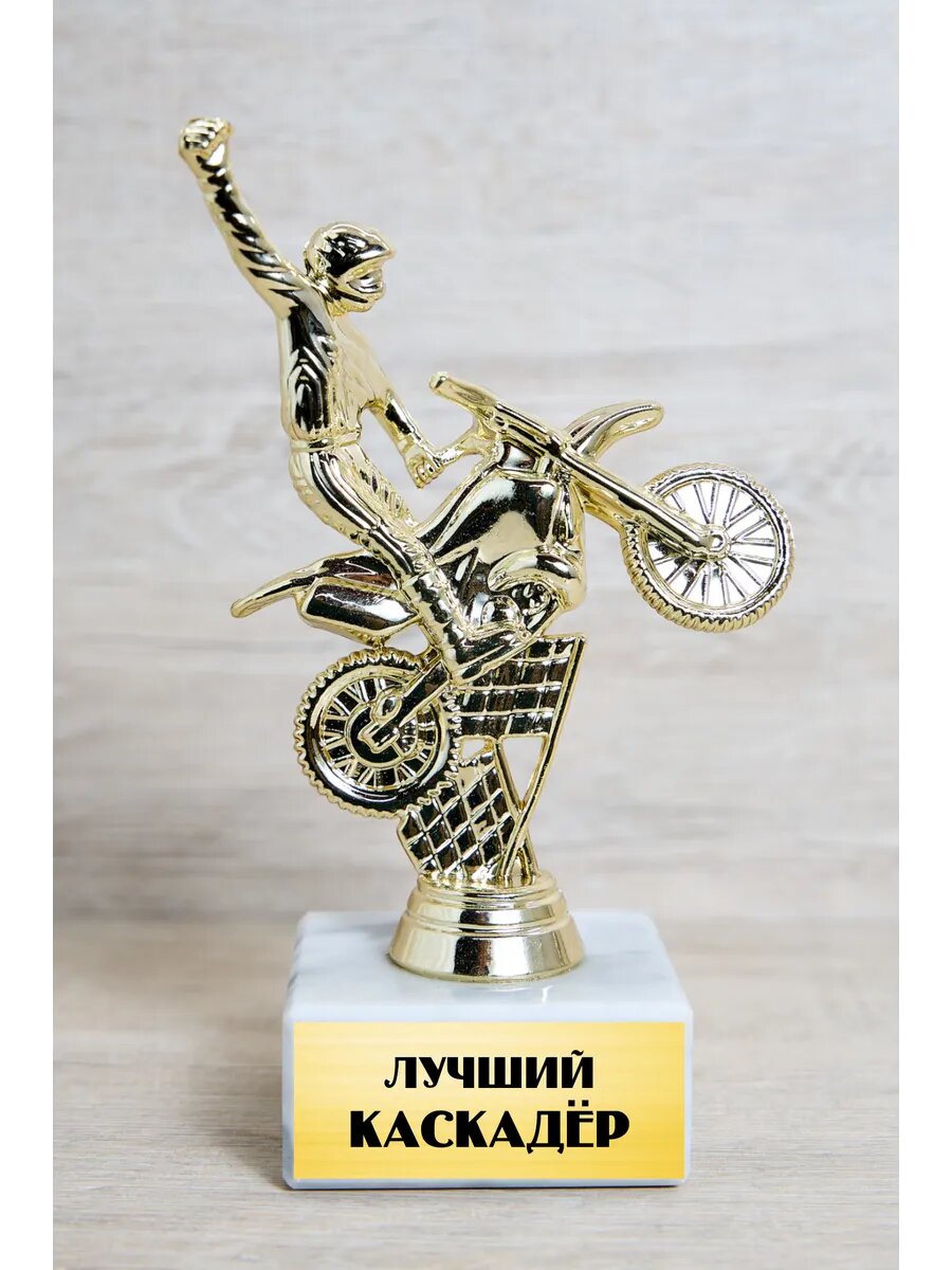 Статуэтка "Мотогонщик" Лучший каскадёр