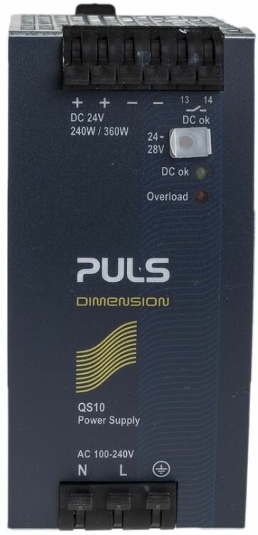 Блок питания PULS QS10.241 для однофазных систем, 9 А (28V) 10 А (24V), 240 Вт