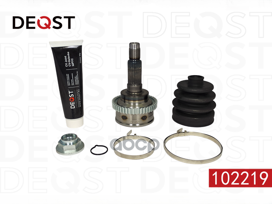 ШРУС MAZDA 323 1.3-1.6D 94-98 наружний(ABS)/ MAZDA 323 1.6/1.8 89>95 наружний DEQST арт. 102219