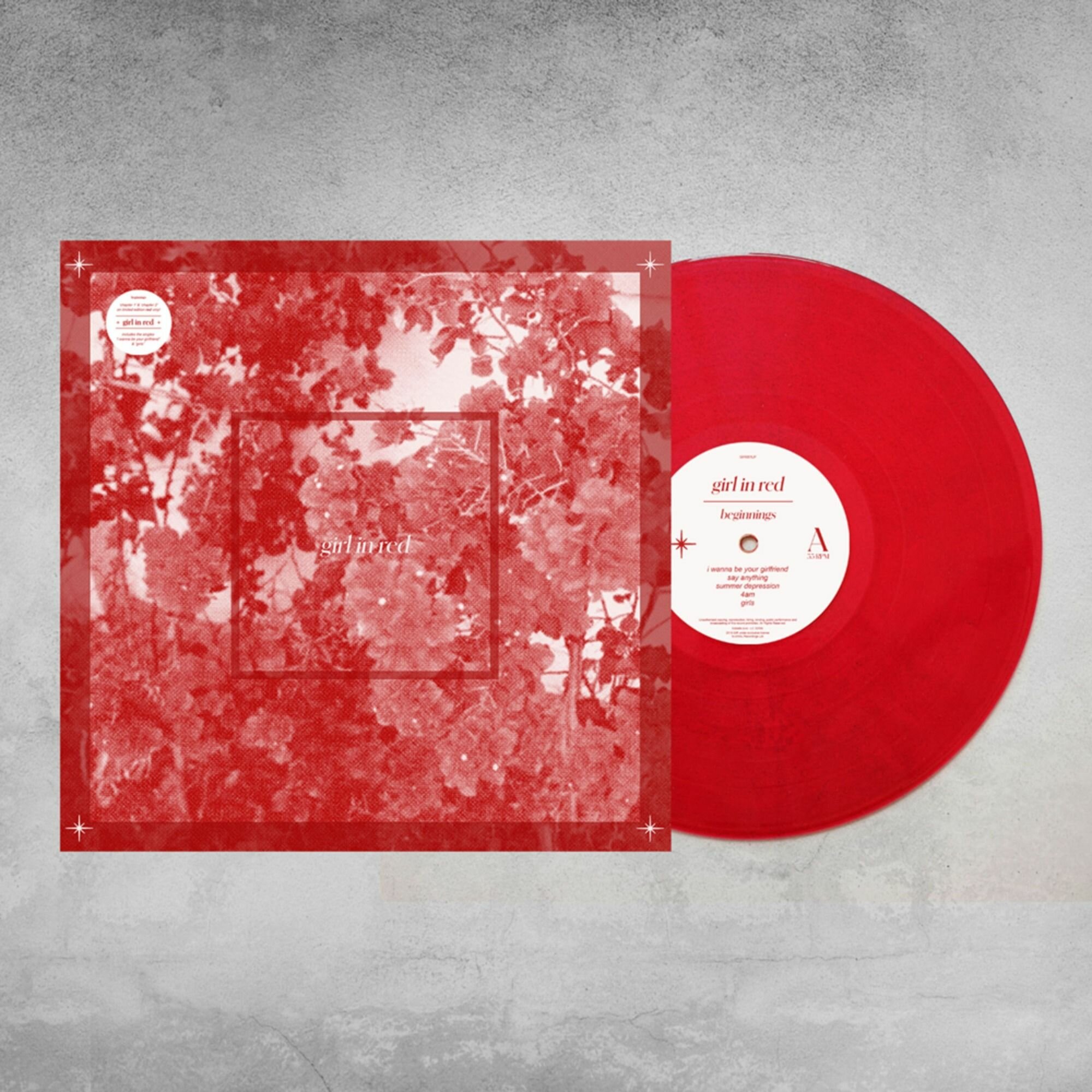 Виниловая Пластинка Girl In Red - Beginnings LP, Limited Edition, Red Vinyl