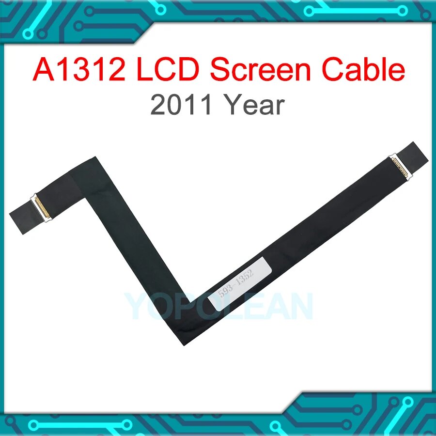 Новый для iMac 27 "A1312, гибкий кабель для ЖК-дисплея LVDs 593-1352 593-1352-A, светодиодный кабель для дисплея, 2011 год