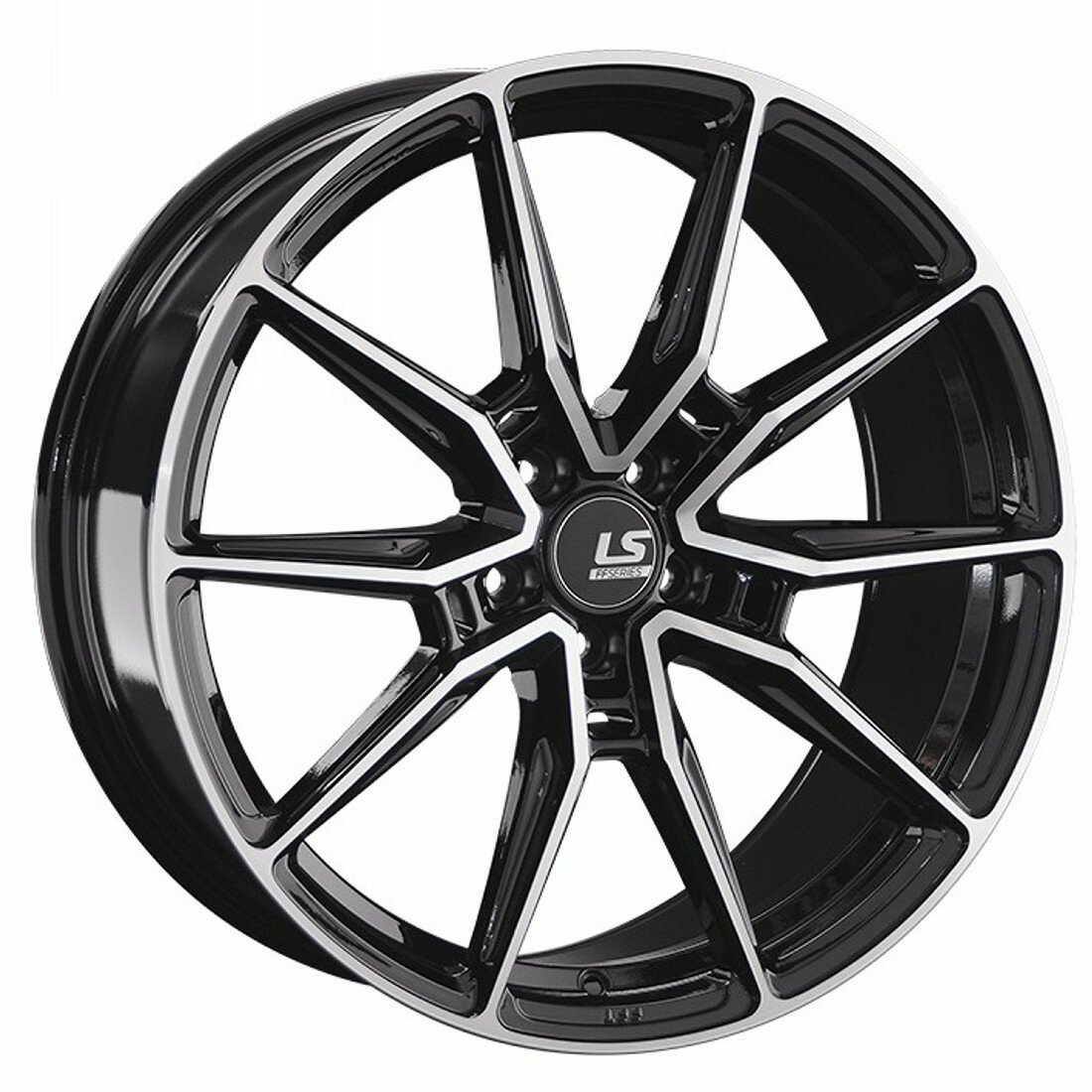 Колесный диск LS FlowForming RC58 8,5x20 5x112 ET35 66,6 BKF литой для автомобиля