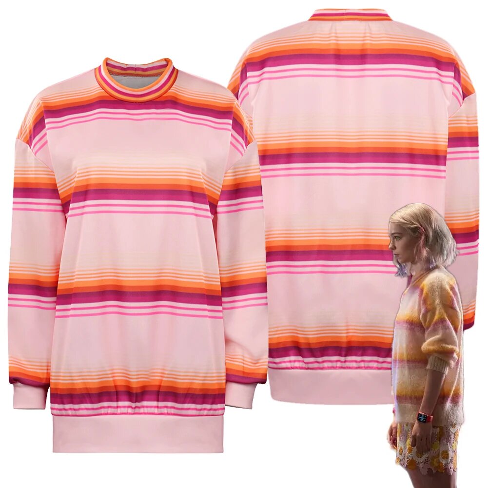 ТВ-среду Энид Синклер косплей Женский костюм Ролевые игры фантазия пальто платье костюм Хэллоуин карнавал искусственная одежда для маскировки