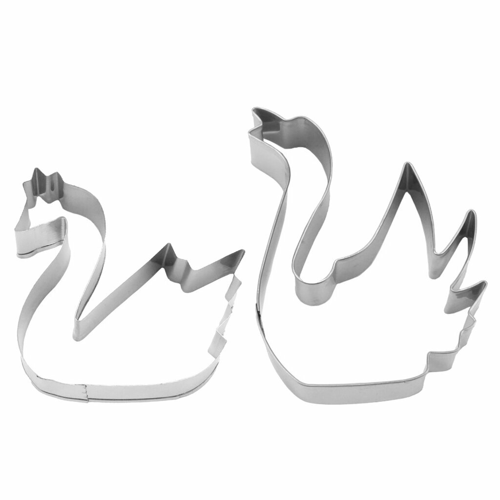 2 шт. Формочки для печенья из нержавеющей стали, Формочки для печенья, Форма для десертов для любителей выпечки