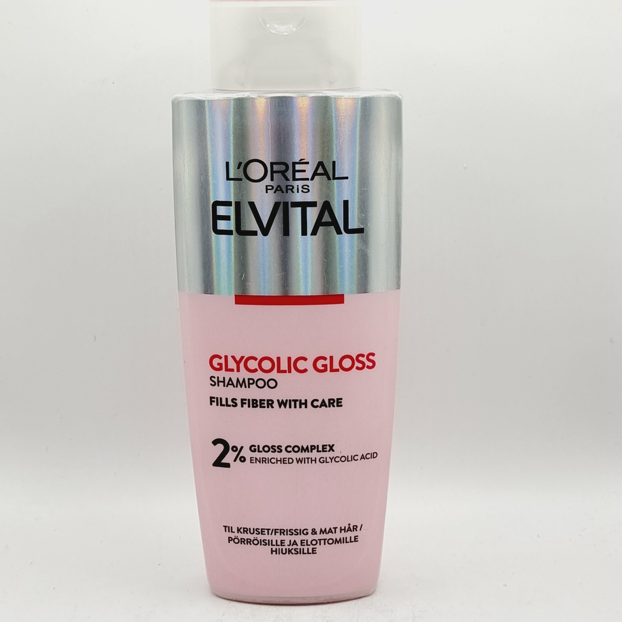 L'Oréal Paris Elvital Гликолиевый Шампунь Glycolic Gloss для блеска 200 мл (Франция)