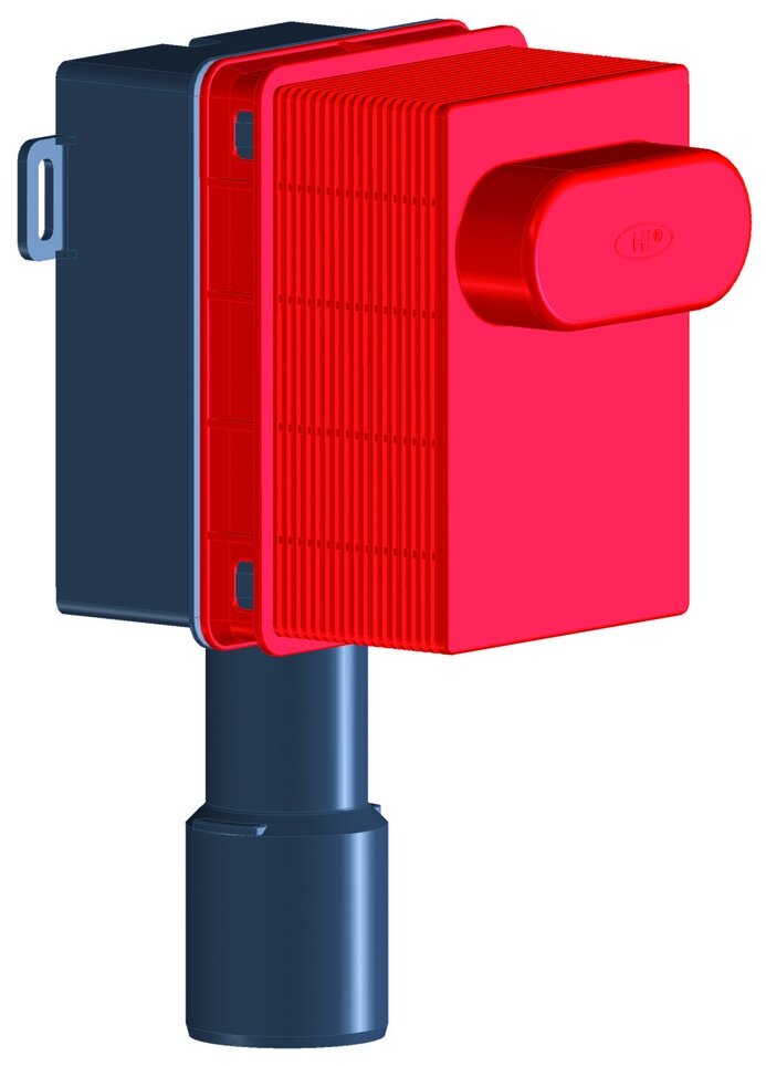 Корпус без сифонного блока для стиральной/посудомоечной машины или умывальника, HL 4000.0 для скрытого монтажа