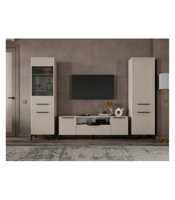 Модульная гостиная Иадама кашемир / кашемир комплектация 6 9620695