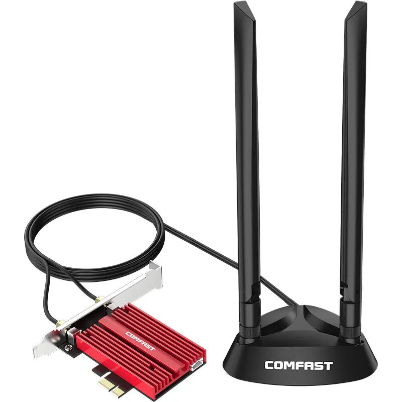 COMFAST WiFi 6E адаптер CF-AX210 PLUS, Bluetooth 5.3