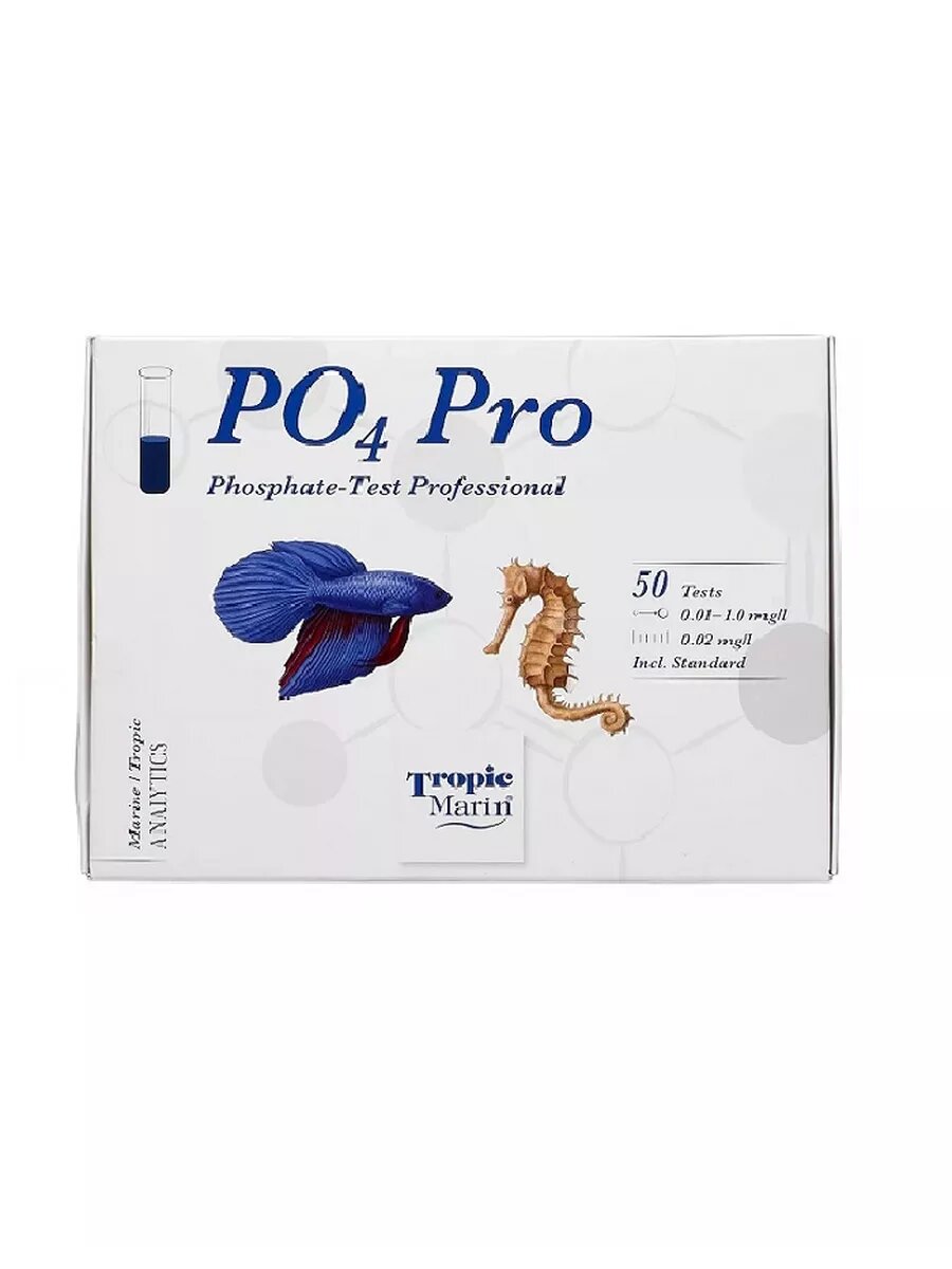 Тест для морской и пресной аквариумной воды PO4 Pro