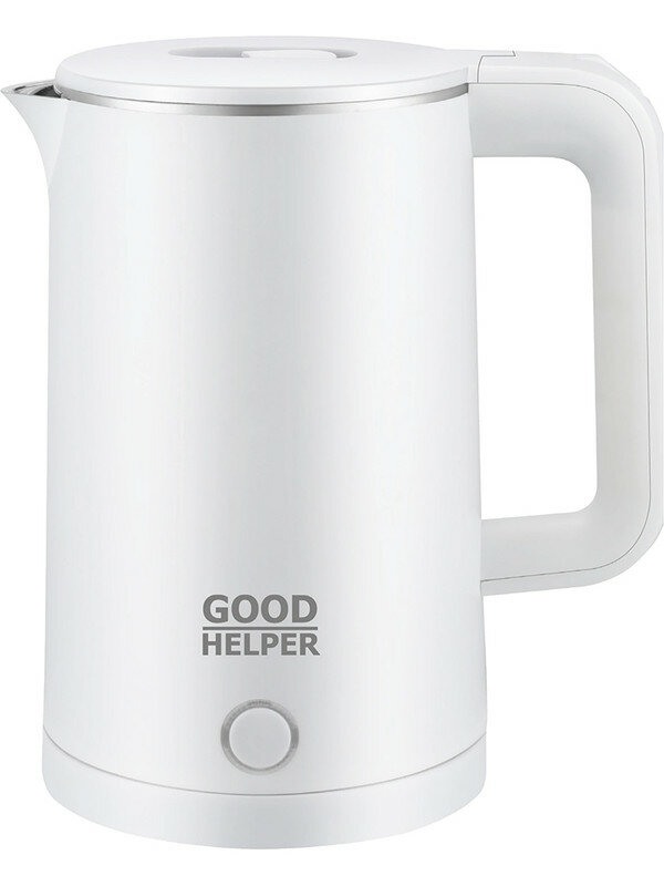 Электрический чайник GoodHelper KPS-186C, 1800 Вт, пластик, белый