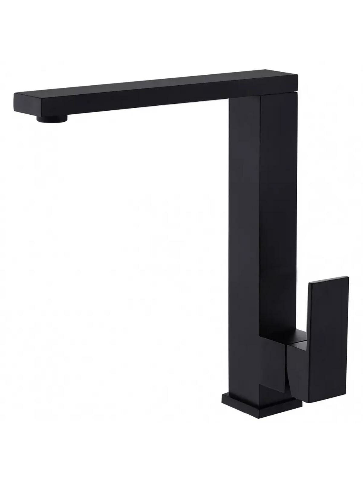 Смеситель для кухни Alfi LF300144 цвет Черный матовый, стильный и функциональный