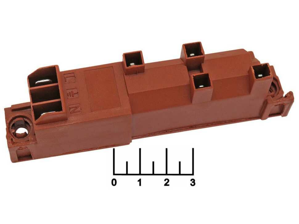 Блок розжига газовой плиты 4 контакта WAC-T4 (010284F)
