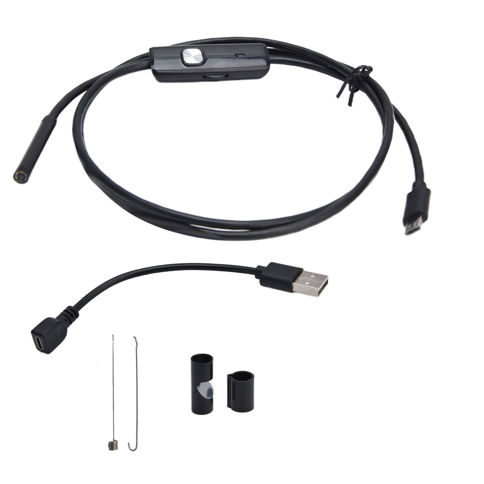 USB Endoscope Водонепроницаемой прицел змеи камеры эндоскопов с светодиодом Light5m (16,4 фута)