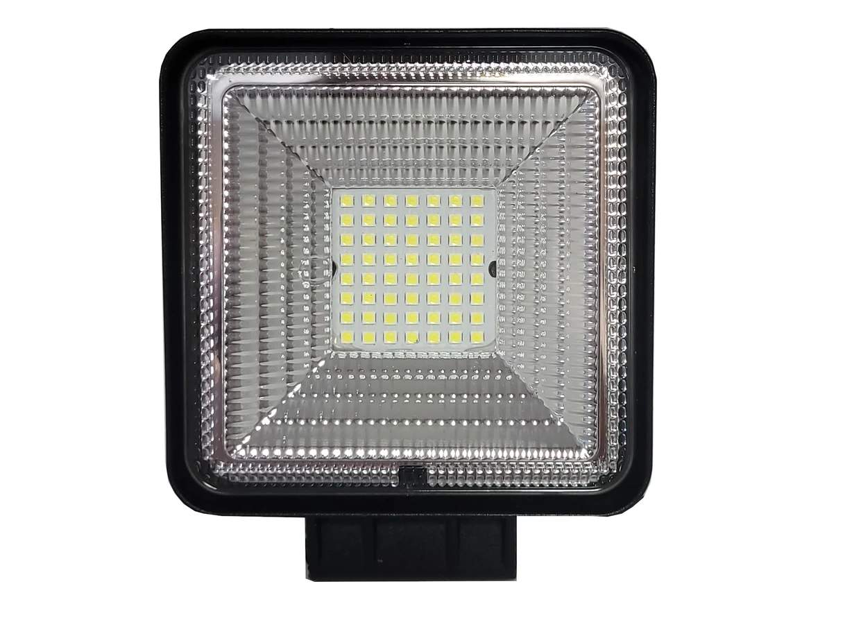 Фара рабочего света 49вт квадрат 49 диодов ближний 108*108*40 тм nord yada