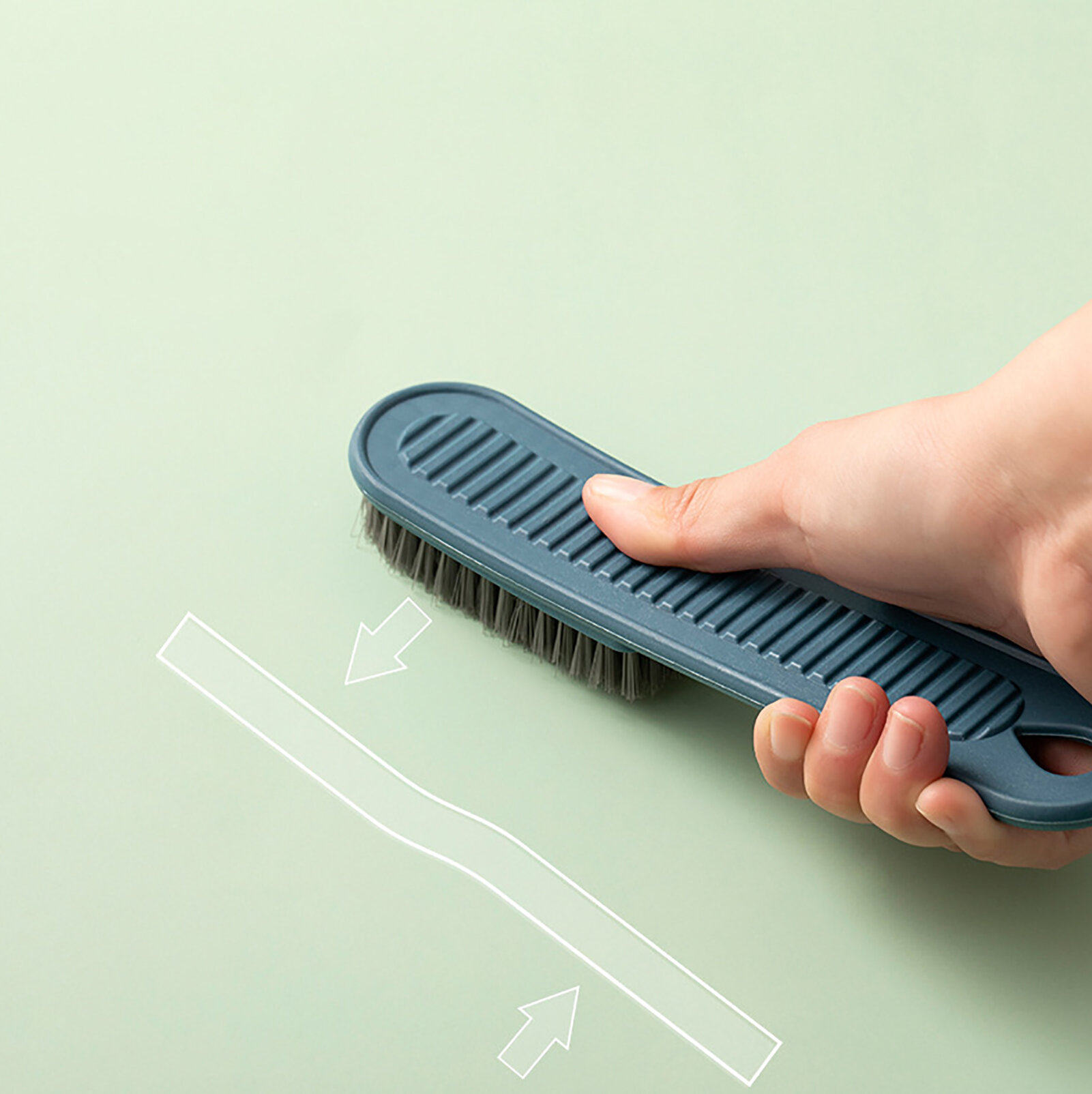 Щетка для обуви для чистки с мягкой щетиной и длинной ручкой, многофункциональный бытовой инструмент для стирки